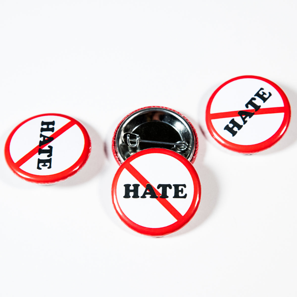 Anti Hate Button – Mik Mocha Apparel
